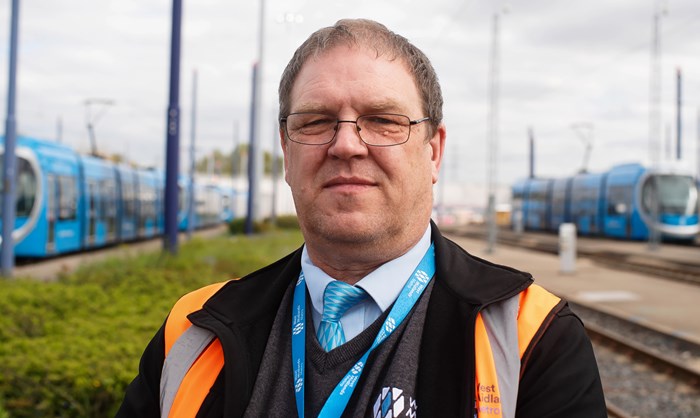 Former carer lands dream job as tram driver by going back to learning