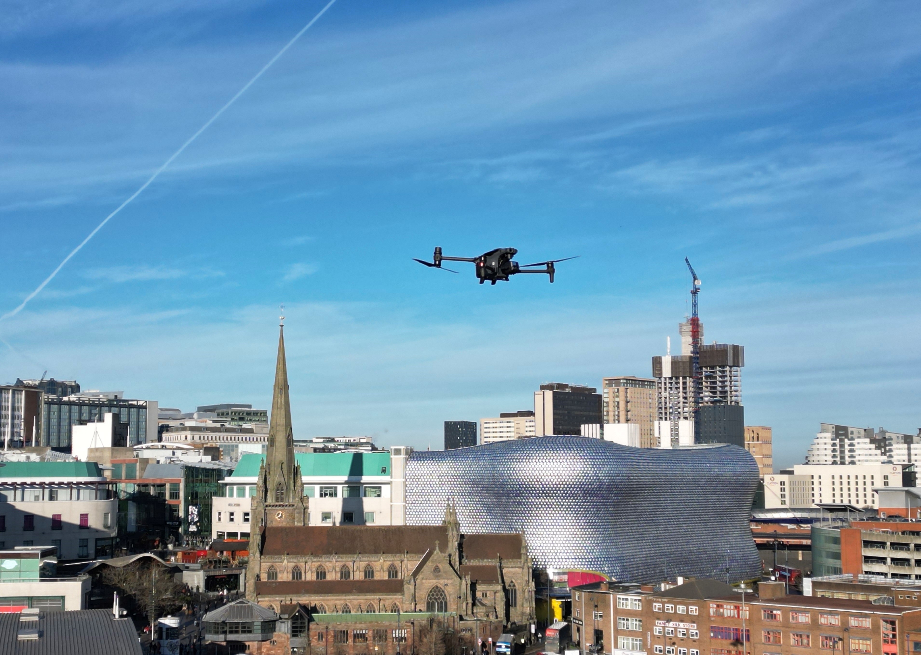 National award for TfWM’s congestion-busting drone network